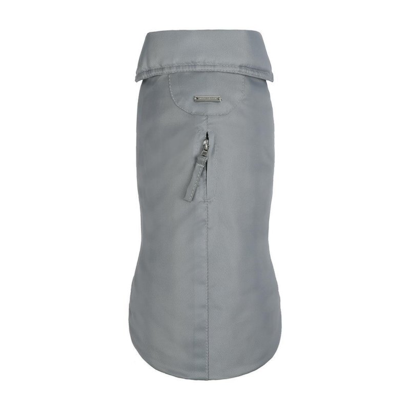 Wouapy Hunderegenmantel Maneau Grau - fellby.de