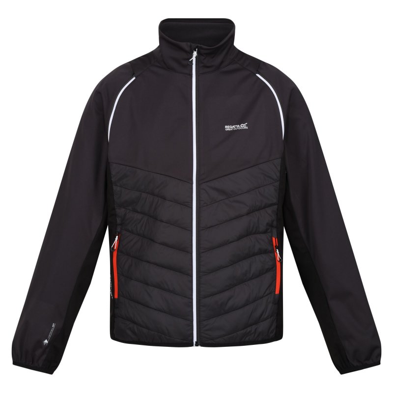 Regatta Herren Softshelljacke Steren Hybrid Schwarz - fellby.de